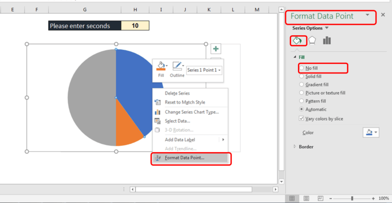 Animated Countdown Timer in Excel - TheDataLabs