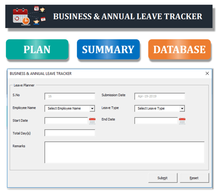 Optimize Your Leave Management with Dynamic Annual Leave Tracker in ...