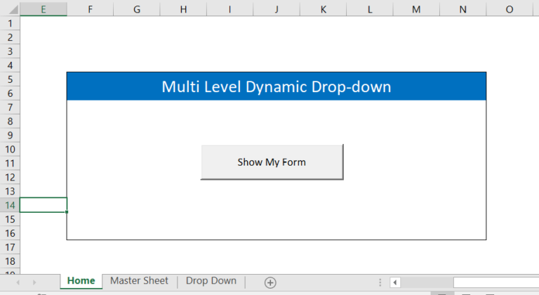 Multi Level Dependent Dynamic Drop Down Lists In Excel Vba Thedatalabs