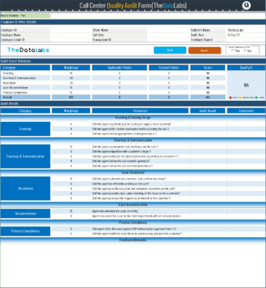 Dynamic Call Monitoring Form in MS Excel and VBA (Easy To Use) - 2026 ...