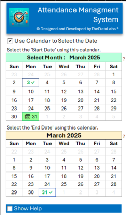 Ultimate Employee Attendance Tracker Excel Template 2025 - TheDataLabs